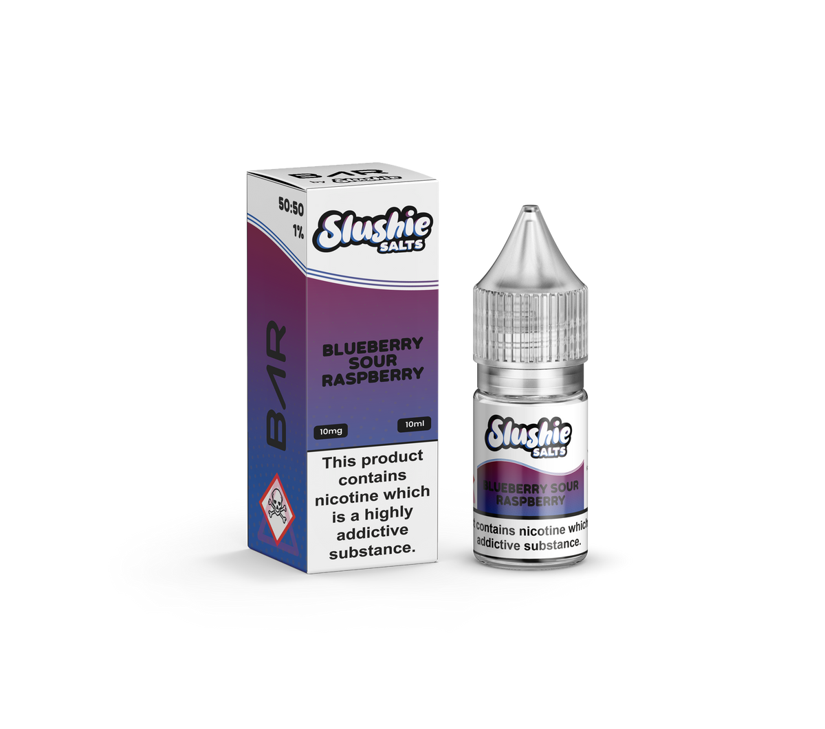 Blueberry Sour Raspberry Bar Salt 10ml – Slushie Vape
