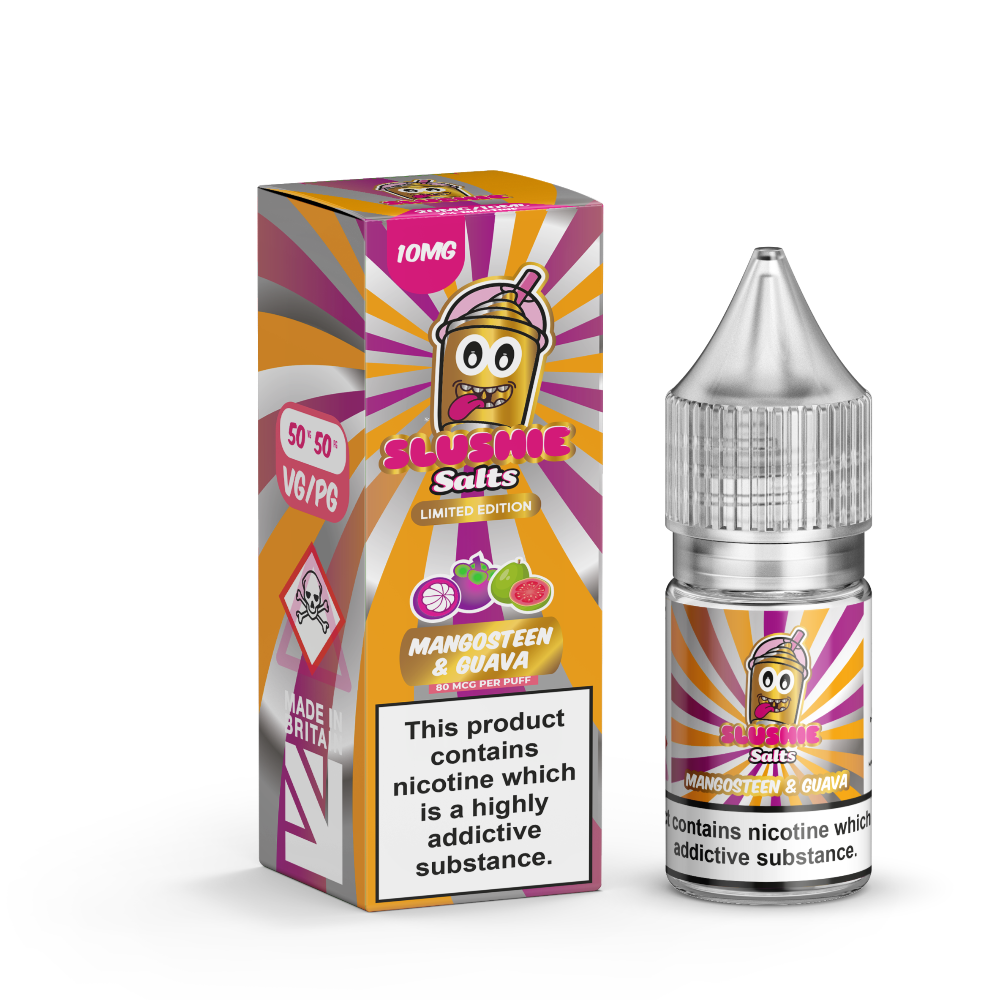 Mangosteen & Guava Slush Nicotine Salt 10ml – Slushie Vape